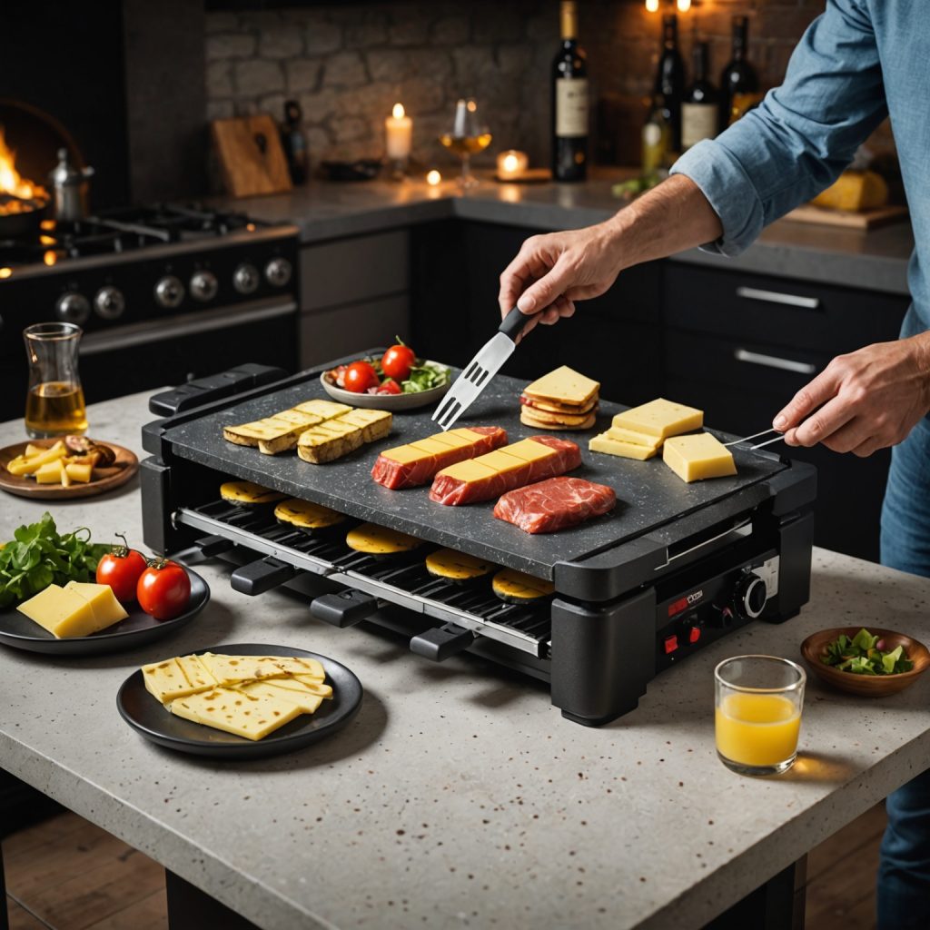 Comment choisir un appareil à raclette avec surface en pierre pour une ...